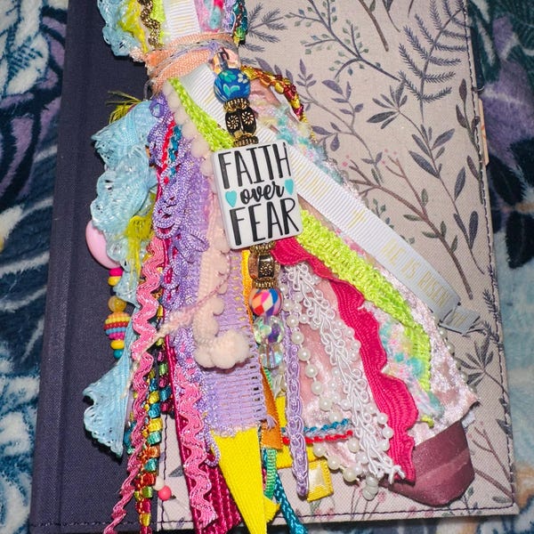 Bible Tassel Bookmark | Ribbon Bookmark | Religious Bookmark | Bible ...