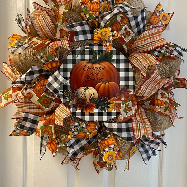 Fall Wreath Sign, Wreath Signs, Personaize It by Pam, Rustic Fall ...