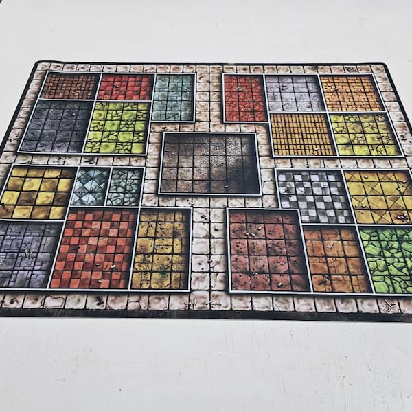 Radlands - Vinyl Playmat Gameboard for 2 Players- Custom Product ...