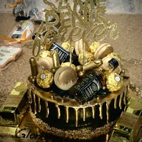 Glitter Zodiac Sign Pisces Symbol Cake Topper Birthday Party Cake ...