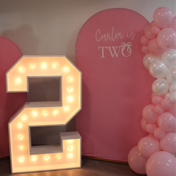 First Year Down Birthday Sign, Happy Birthday Decal, Sign for Balloon ...