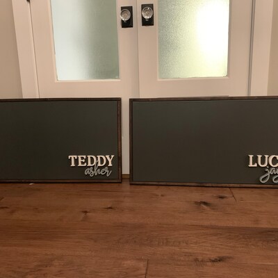 Large Personalized Magnet Board-custom Magnetic Message Board-kids Art ...