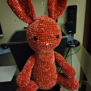 Big Bunny Pattern, Crochet Bunny Pattern - Etsy