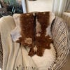 GOAT HIDE RUG Goat Rug, Genuine Goat Skin Rug, Leather Rug Decor, White ...