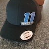 Custom Racing Number Hat, Racing Name and Number Hat, Personalized ...