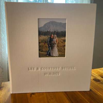 Wedding Photo Album With Sleeves for up to 1000 4x6 Photos, Custom Eco ...