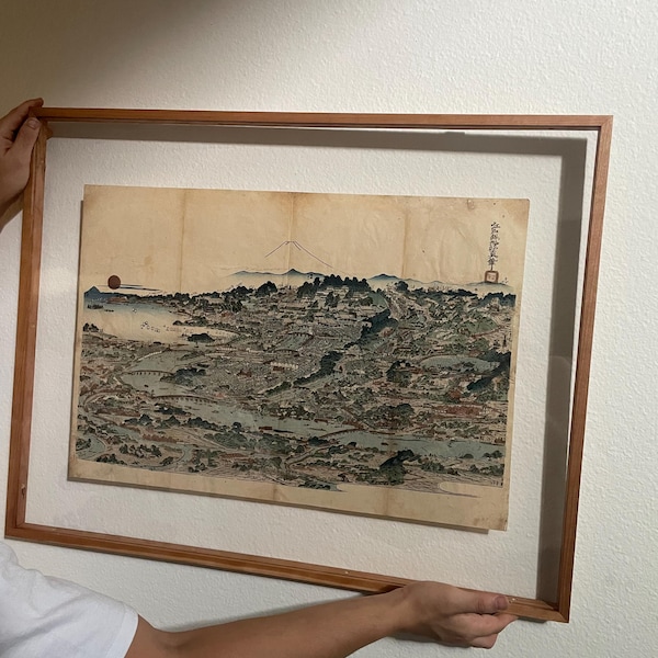 Maple Picture Frame / Custom Size Available / 1/2" Thin Edge Handmade ...