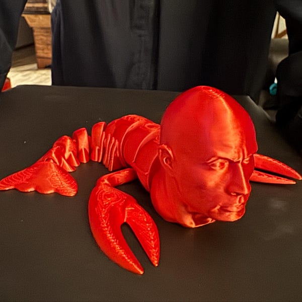 Articulated the Rock Lobster 3D Print - Etsy