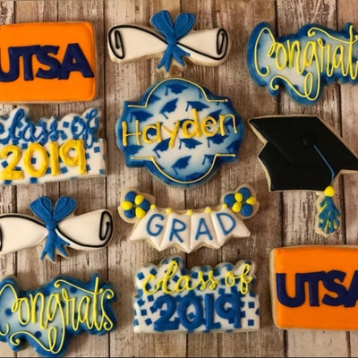 Class of or Graduation Year Cookie Cutter and Fondant Cutter and Clay ...