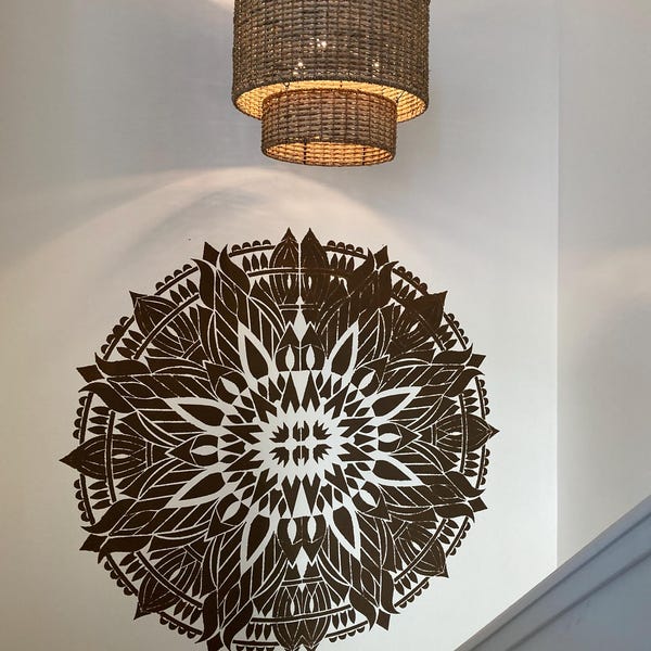Large Mandala Stencils- Wall Stencils Mandala- Extra Large and Small ...