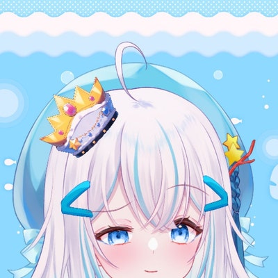 Cute Frog Pngtuber Kawaii Ready for Twitch Streamlabs Vtuber Avatar Streaming Vtuber Assets OBS ...