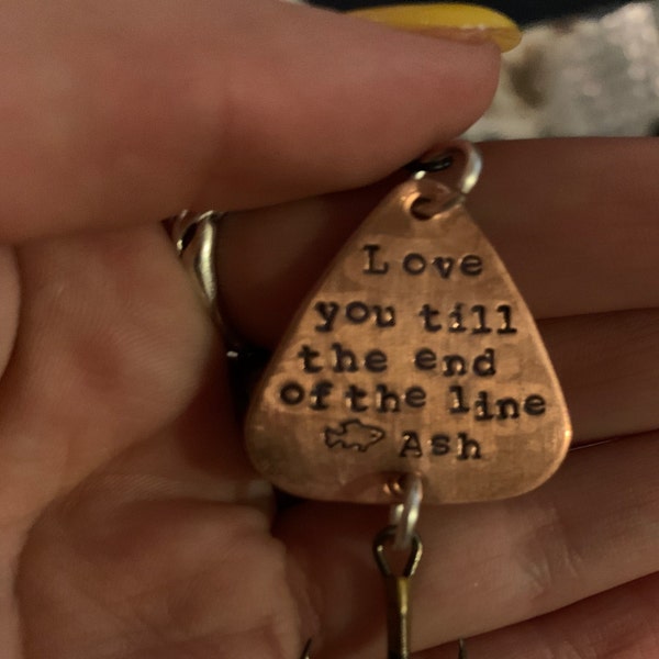 Fishing Lure - Custom Fish Hook - Personalized Fishing Lure - Silver ...