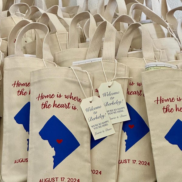 Colorful Text Totes (more Options), Personalized Tote Bag, Text Totes ...