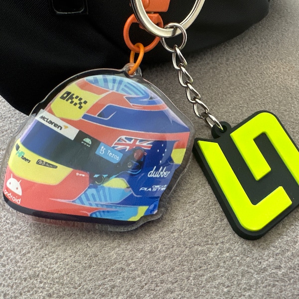 2024 Formula One Car Epoxy Resin Keyrings, F1 Keyrings, F1 Gift ...