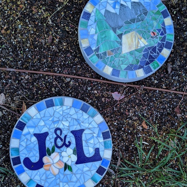 Sports Mosaic Stepping Stone / Hobbies Mosaic Stepping Stone - Etsy