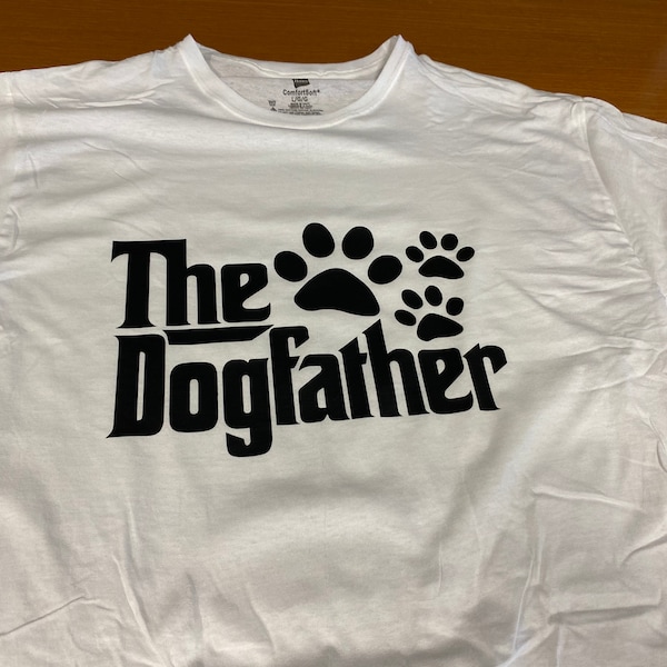 The Dog Father Svg, Dog Dad Svg, Paw Print Svg, Fathers Day Svg, Dog ...