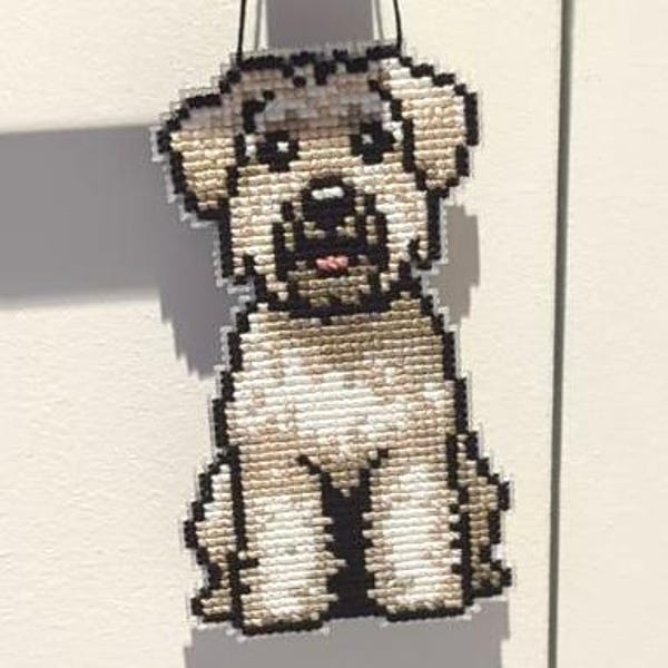 Tiny Dachshund Cross Stitch Pattern Cute Doxie Cross Stitch 2 Cross ...