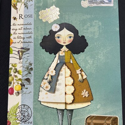 PAPER DOLLS Digital Altered Art Digital Collage Sheet for - Etsy