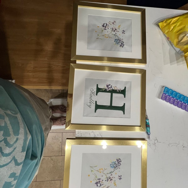 10 Wildflowers Designs Embroidery, Digital Machine Embroidered ...