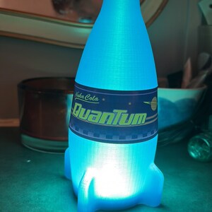Nuka Cola Quantum Bottle Lamp Light fallout 76 - Etsy