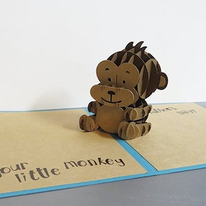 Pop up Frog Card Template digital Download - Etsy