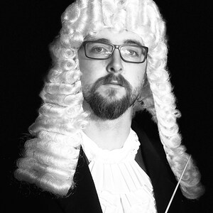 COLONIAL JUDGE 5 Panel Theatrical Halloween Costume Wig - Etsy