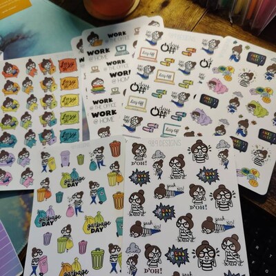 Cell Phone Icon Planner Stickers - Etsy