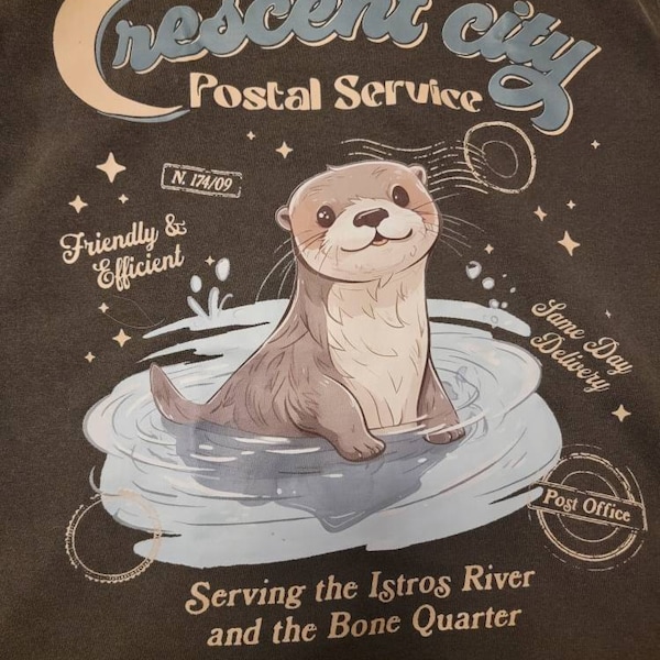 Crescent City Postal Service Shirt, Otter Service Sweatshirt, Sjm ...
