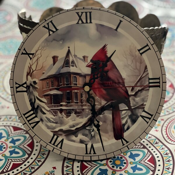 Colorful Fairy Tale Clock Faces, 3,2 Inch Circles, Digital Collage ...