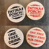Custom Printed Wooden Nickels - Etsy
