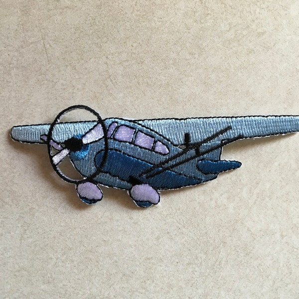 Airplane Applique Patch - Flying Aircraft Pilot Plane Embroidered Badge ...