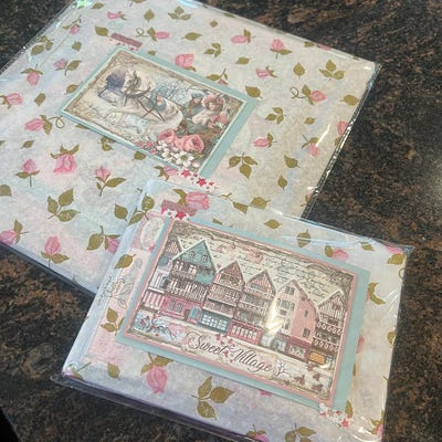 Stamperia Sea Land A4 Rice Paper,craft Supplies,card Making ...