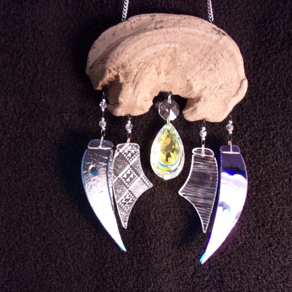 Plant Terrarium 25 Inch Valhalla Ladder/ Cream Wood Beads / V-0130 ...