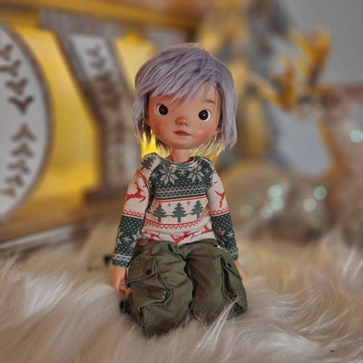 Black Pullover Dress With Tulle Blythe, Pullip, Obitsu 26 27, Pure ...