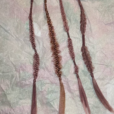 Braids Accent Set of 3 Mixed Puffy, Fishtail, Box, Mixed Braids - Etsy