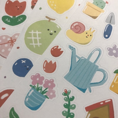 Tomato Sticker Sheet Tomayto Tomahto Cute Food Sticker Tomato Lover ...