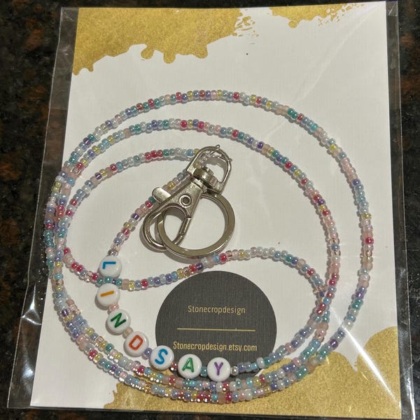 Mix & Match Personalized Lanyard / Lanyard ID Holder / ID Badge Card ...