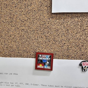 Lenticular Radiology Light Box Enamel Pin Medical Gift Gift for Doctor ...