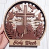 Holy Week Laser Cut Easter Svg Religious Dxf and Christian Svg, Easter ...