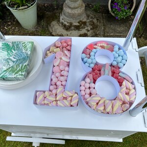 Fillable Number Boxes - Etsy UK