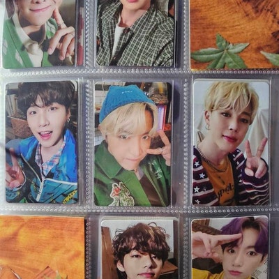 BTS Photo Card, LY Answer L, Jungkook V Jimin Suga J-hope RM Jin Photo ...
