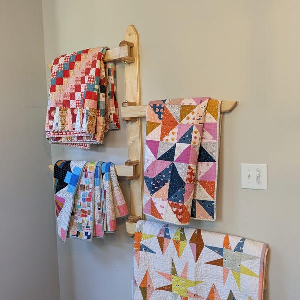 4 Swing Arm Quilt Rack - Etsy