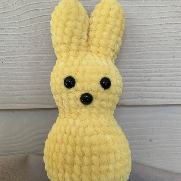 No Sew Peep Bunny, Crochet Pattern, PDF, Digital, Download, Easter ...
