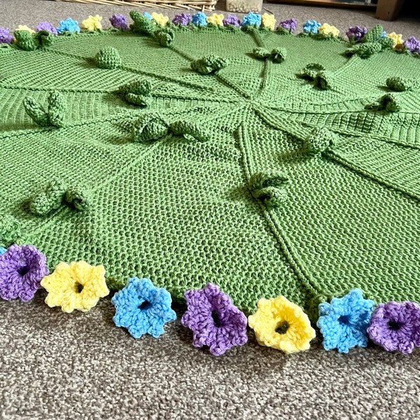 Surprise Bouquet Blanket™ Crochet Pattern PDF - Etsy