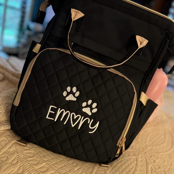 Personalized Pet Tote | Backpack | Pet Bag | Personalized Dog Bag ...