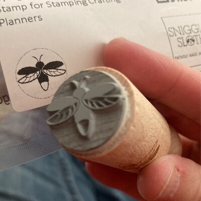 Flying Firefly Lightning Bug Rubber Stamp for Stamping Crafting ...