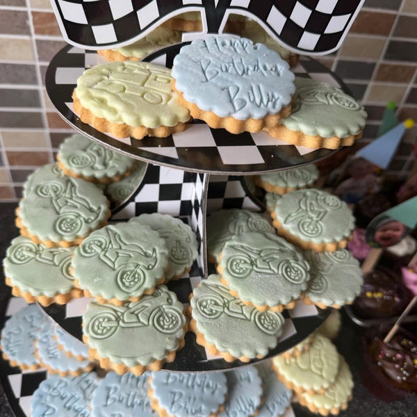Nana Embosser Stamp - Personalized Icing Stamp - Cupcakes - Birthday ...