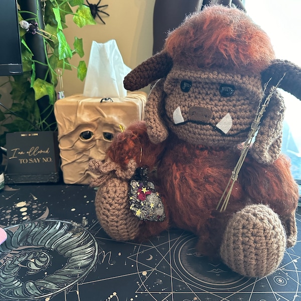 MADE TO ORDER Large or Small Ludo From the Labyrinth Plush Crochet ...