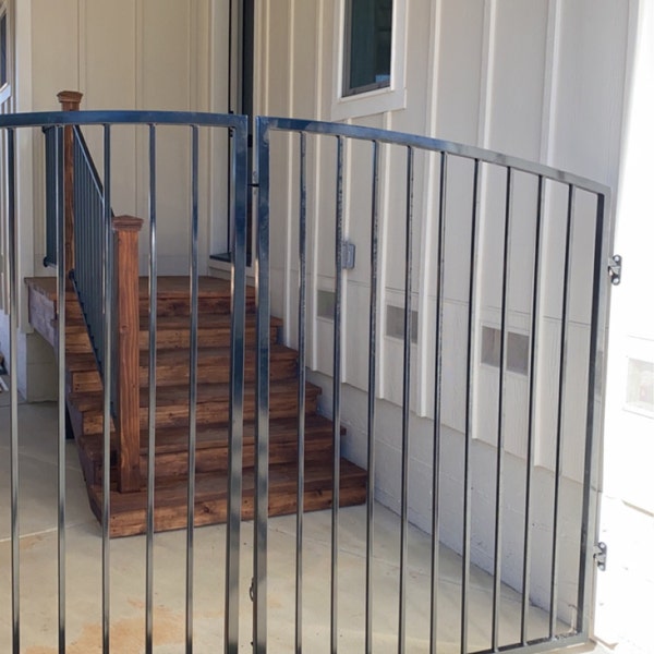 Modern Metal Gate Horizontal Lines - Etsy