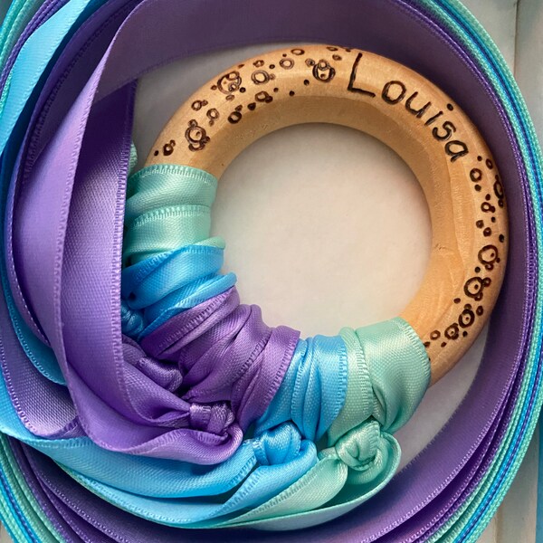 Personalisierte Geschenke für Kinder - Regenbogen Ribbon Zauberstab ...